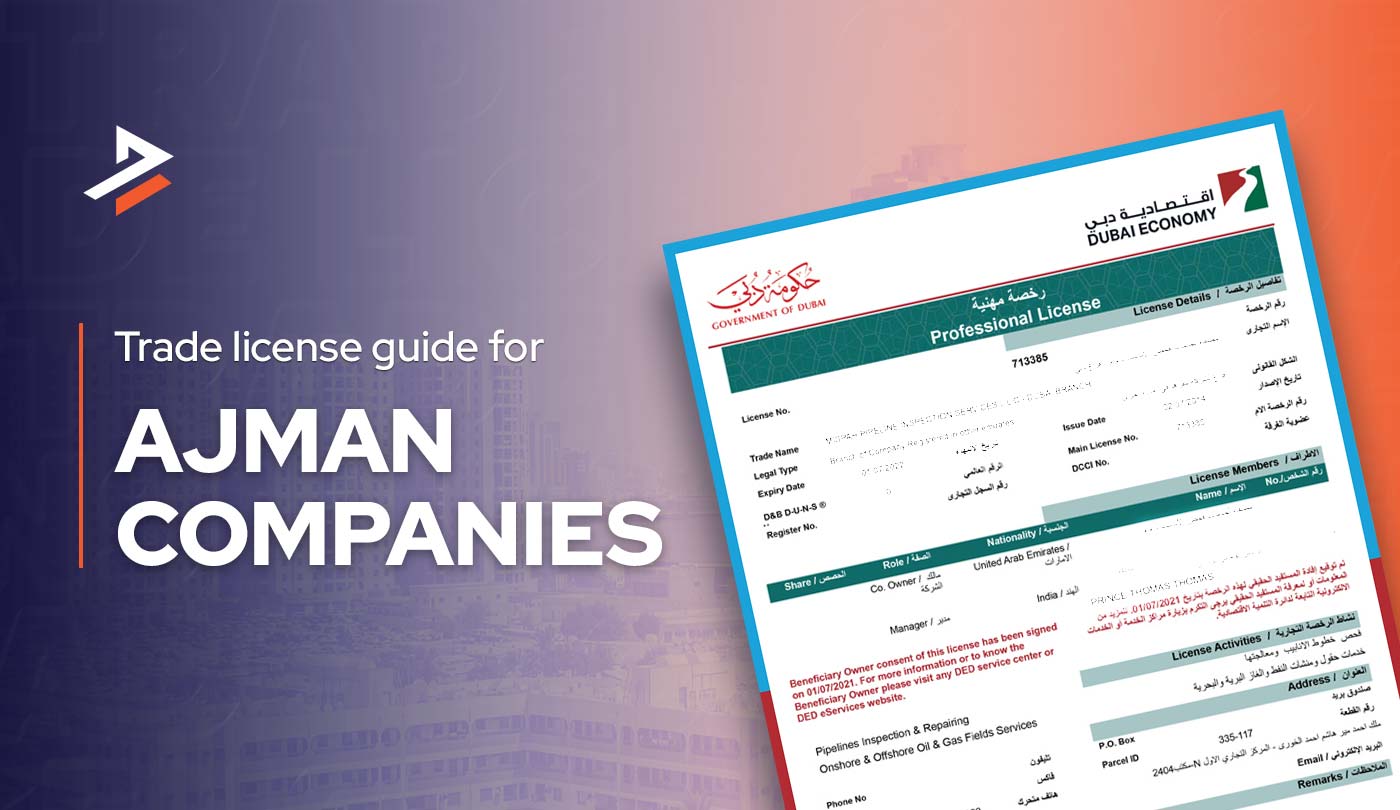 Ajman Trade License Cost – Complete Overview for 2026 - Deals & Offers ...