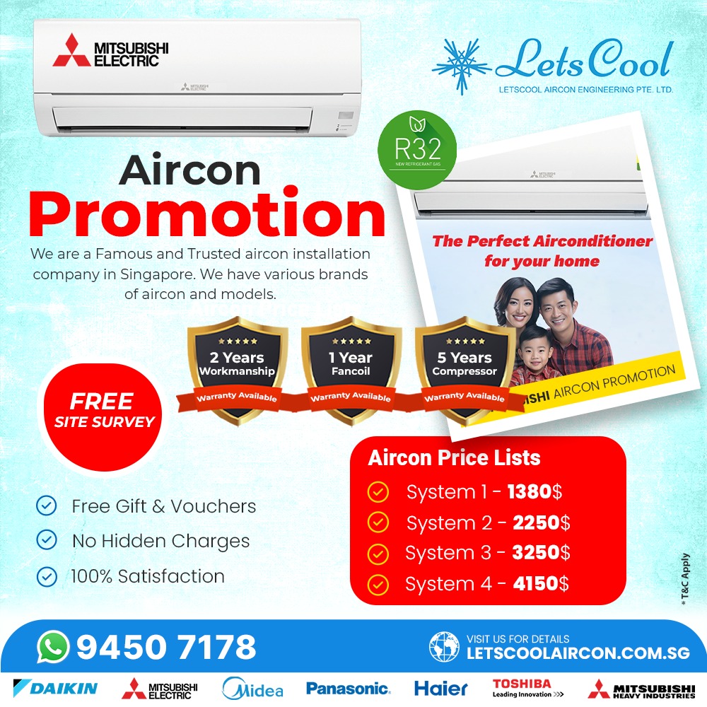 Aircon Promotion - Deals & Offers - Muamat
